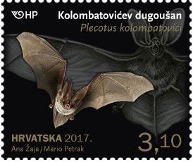 Hrvatska pošta - Webshop - CROATIAN FAUNA – BATS, Mediterranean long ...