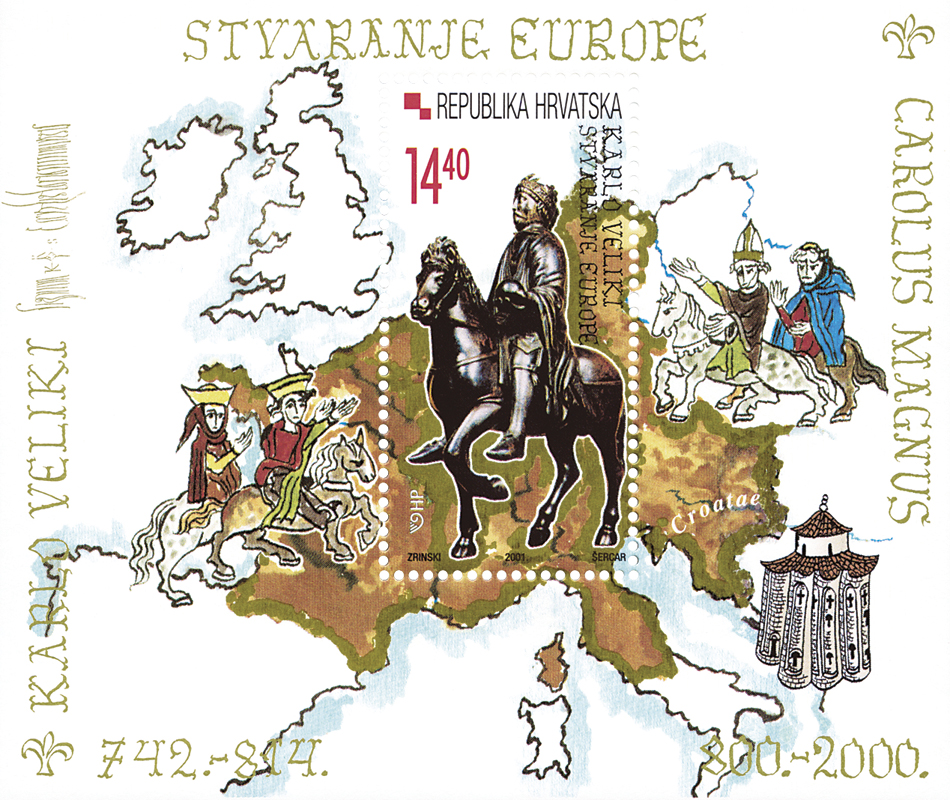Hrvatska pošta - Webshop - KARLO VELIKI - STVARANJE EUROPE (blok)