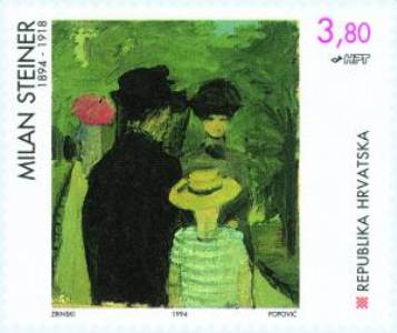 Hrvatska pošta - Webshop - HRVATSKO MODERNO SLIKARSTVO - MILAN STEINER ...